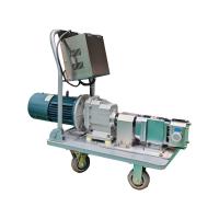 China Movable Variable Frequency Motor Pump with CAM Rotor for Peanut Butter Ketchup Cream Transfer 12 Month Warranty for sale