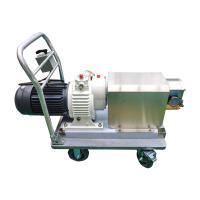 China Rotor Transfer Pump with Trolley & Manual Speed Regulation for Tomato Sauce & Vegetable Oil - 12 Month Warranty for sale