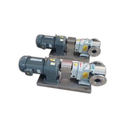 China Food Grade Stainless Steel Vane Rotor Pump for High Viscosity Fluids - Honey Transfer with 3-5 Day Delivery for sale