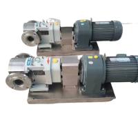 China Food Grade Stainless Steel Vane Rotor Pump for High Viscosity Fluids - Honey Transfer with 3-5 Day Delivery for sale