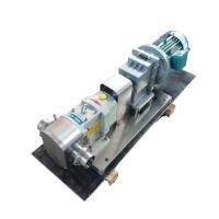 China Food Grade Stainless Steel Vane Rotor Pump for High Viscosity Fluids - Honey Transfer with 3-5 Day Delivery for sale