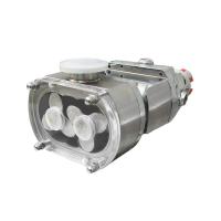 China Stainless Steel CAM Rotor Pump Head for Food Cleanser and Asphalt Applications - High Precision Stainless Steel Construction for sale