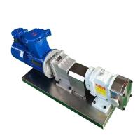 China Sanitary Rotor Rotary Lobe Pump Food Grade for Syrup Honey Chocolate 304 Stainless Steel Transfer for sale