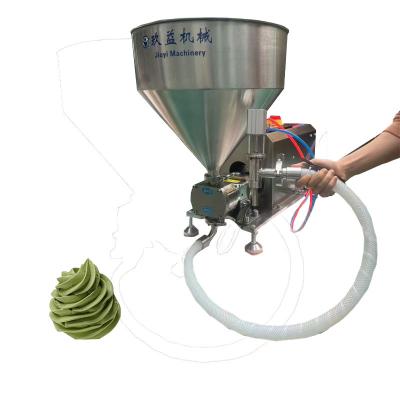 China GZB Series Semi-Automatic Servo Motor Filling Machine 5ml-50L Capacity for Jam Sauce Chocolate Cream for sale