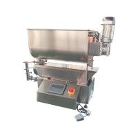 China CAM Rotor Pump Filling Machine for High Viscosity Liquids - Semi-Automatic Sauce & Paste Filler with Stainless Steel Construction for sale