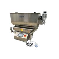 China CAM Rotor Pump Filling Machine for High Viscosity Liquids - Semi-Automatic Sauce & Paste Filler with Stainless Steel Construction for sale