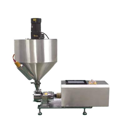 China Semi-Automatic Horizontal Paste Filling Machine 100-500ml Capacity for Edible Oil Honey Shampoo Detergent for sale