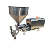 China Pneumatic Piston Filling Machine for Bottles and Containers - Semi-Automatic Liquid Paste Filler with 12-Month Warranty for sale