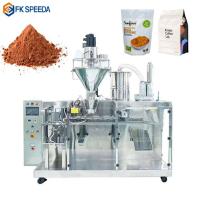 China Automatic Premade Bag Powder Packing Machine FK-210F with Spoon and Desiccant Filling 220V for sale