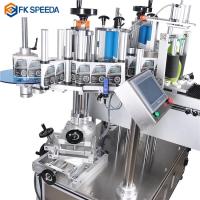 China 15mm Front and Back Side Bottle Labeling Machine for Case Packaging Requirements for sale