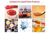 China Automatic Multi Lane Liquid Packing Machine 550kg Three Side Sealing for Sauce Paste for sale