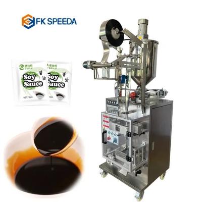China Plastic Packaging Material FK-1Y Full Automatic Chili Sauce Sachet Vffs Packing Machine for sale
