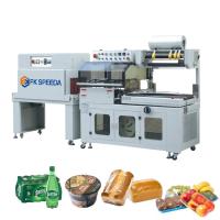 China Automatic L Bar Sealer and Heat Tunnel Shrink Wrapping System 15-35 Bags per Minute 220V for sale