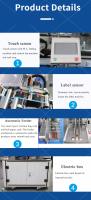 China FK812 Card Labeling Machine 40-120pcs/min Adhesive Sticker Labeler for Boxes Bags for sale