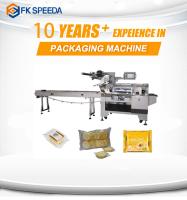 China High Speed Pillow Type Packaging Machine for Food Cookies Biscuits and Chocolate Bars for sale