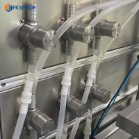 China 4 Head Automatic Piston Filling Machine 80-1000ml for Liquid Cream Cosmetics for sale