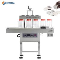 China Automatic Electromagnetic Aluminum Foil Sealing Machine 220V 50Hz 150 pcs/min for sale