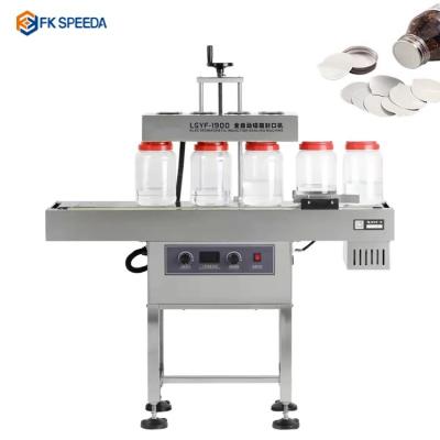 China Automatic Electromagnetic Aluminum Foil Sealing Machine 220V 50Hz 150 pcs/min for sale