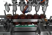 China Automatic Magnetic Pump Filling Machine FK-JL6 20-2000ml for Semi-Liquid Paste for sale