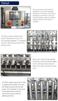 China FKF-H Automatic Piston Filling Machine 100-1000ml 220V for Honey Perfume Oil Viscous Liquid for sale