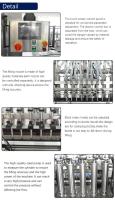 China FKF-H Automatic Piston Filling Machine 100-5000ml 220V for Viscous Liquids Oil Honey Sauce for sale