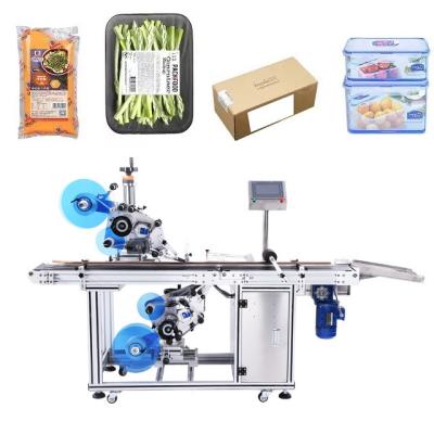 China Wood Packaging Material Labeling Machine for Adhesive Sticker on Small Boxes and Cards for sale