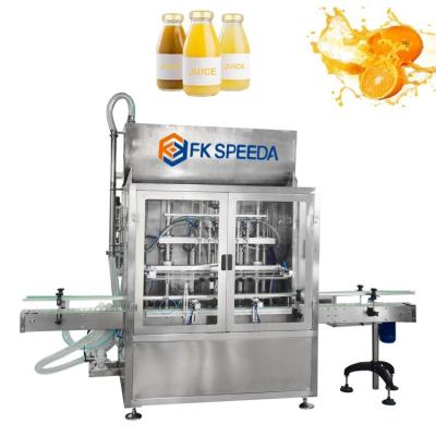 China Customizable Electric Driven Liquid Filling Machine 2-12 Nozzles 100-5000ml for sale