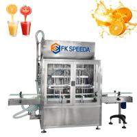 China Automatic Viscous Liquid Filling Machine 100-5000ml Piston Filler for Oil Honey Sauce for sale