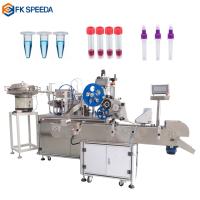 China FK801 Automatic Test Tube Filling and Sealing Machine 220V 2500-3000 BPH for sale