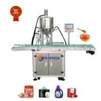 China Constant Temperature Filling Machine 10-2000ml 1200-6000BPH for Cosmetics Lotion Cream for sale
