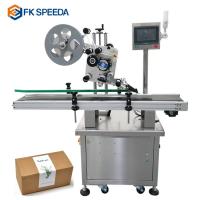 China FK711 Automatic Flat Top Labeling Machine 220V 40-120pcs/min Sticker Applicator for sale