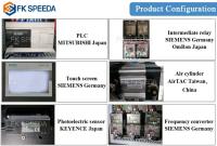 China FK-GZH-6 Automatic 6 Head Gravity Filling Machine 1200-1800 BPH 1.2KW 220V for sale