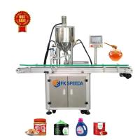 China Customizable Filling Machine for Single Nozzle Lotion Cream Paste and Tomato Sauce for sale