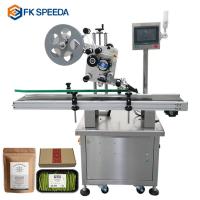 China FK 711 Automatic Flat Transparent Film Sticker Paging Labeling Machine 40-120 pcs/min for sale