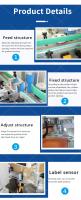 China FK605 Desktop Automatic Round Labeling Machine 25-60pcs/min 120W for Bottles for sale