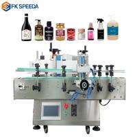 China 2023 Desktop Sticker Round Bottle Wrap Around Tabletop Labeling Machine for Labeling for sale