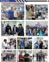China Desktop Automatic Round Labeling Machine FK605 25-60pcs/min 220V for Bottles for sale