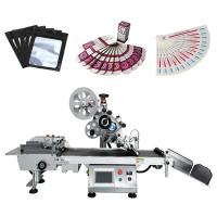 China Automatic Desktop Card Labeling Machine FK611 40mm Width 20-40 pcs/min for sale