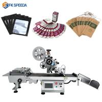 China User-Friendly 40mm Flat Top Surface Labeling Machine for Bag Card and Lid Labeling for sale