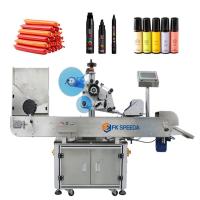 China FK807 Automatic Horizontal Round Bottle Labeling Machine 100-300pcs/min 220V for sale