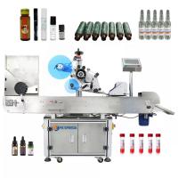China Automatic Horizontal Round Bottle Labeling Machine 100-300pcs/min 220V for Cosmetics for sale