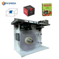 China Semi-Automatic 90 Degree Corner Labeling Machine 950W for Small Cartons Daily Chemical Industry for sale
