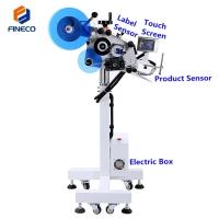 China 220V/Hz FK835 High Speed Automatic Flat Surface Cardboard Box Corner Labeling Machine for sale