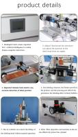 China CE Labeling Speed Semi-Automatic Glass Jar Sticker Machine for Square Plastic Bottles for sale