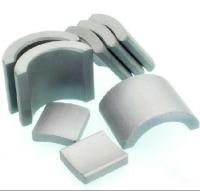 China Corrosion Resistance Ferrite Arc Magnets OEM Ferrite Segment Magnets ISO TS16949 for sale