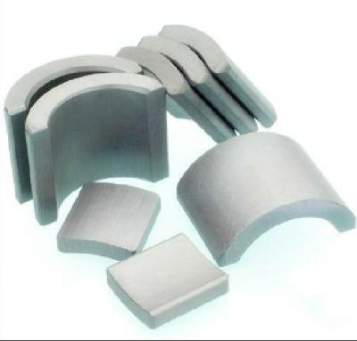 China Corrosion Resistance Ferrite Arc Magnets OEM Ferrite Segment Magnets ISO TS16949 for sale