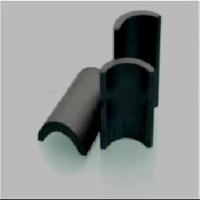China Customized Design Axial Magnetization Direction Sintered Ferrite Magnet for Motors for sale