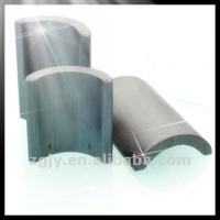 China Block Sintered Ferrite Magnet Dark Gray To Black Color Remanence Br 0.3 To 0.45 Tesla Designed For Magnetic Components And Industrial for sale
