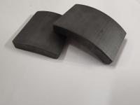 China Y30BH Sintered Ferrite Segment Magnet 60mm OD for BLDC Motor Rotor OEM Custom for sale