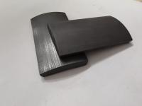 China Y30BH Sintered Ferrite Segment Magnet 60mm OD for BLDC Motor Rotor OEM Custom for sale